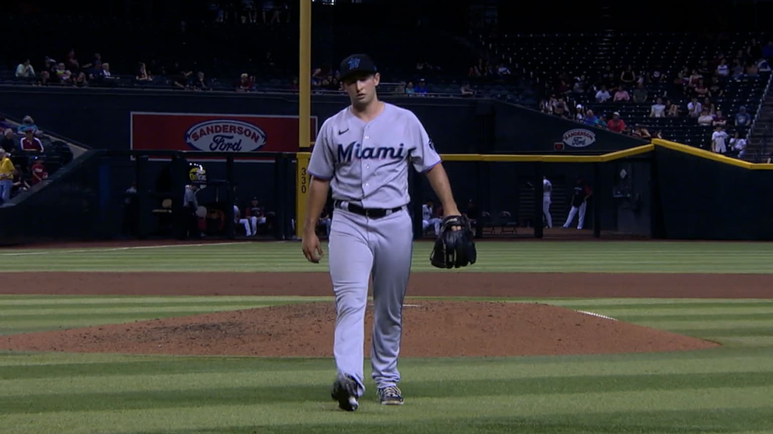 Cody Poteet poncha a Hummel | 10/05/2022 | Los Marlins de Miami