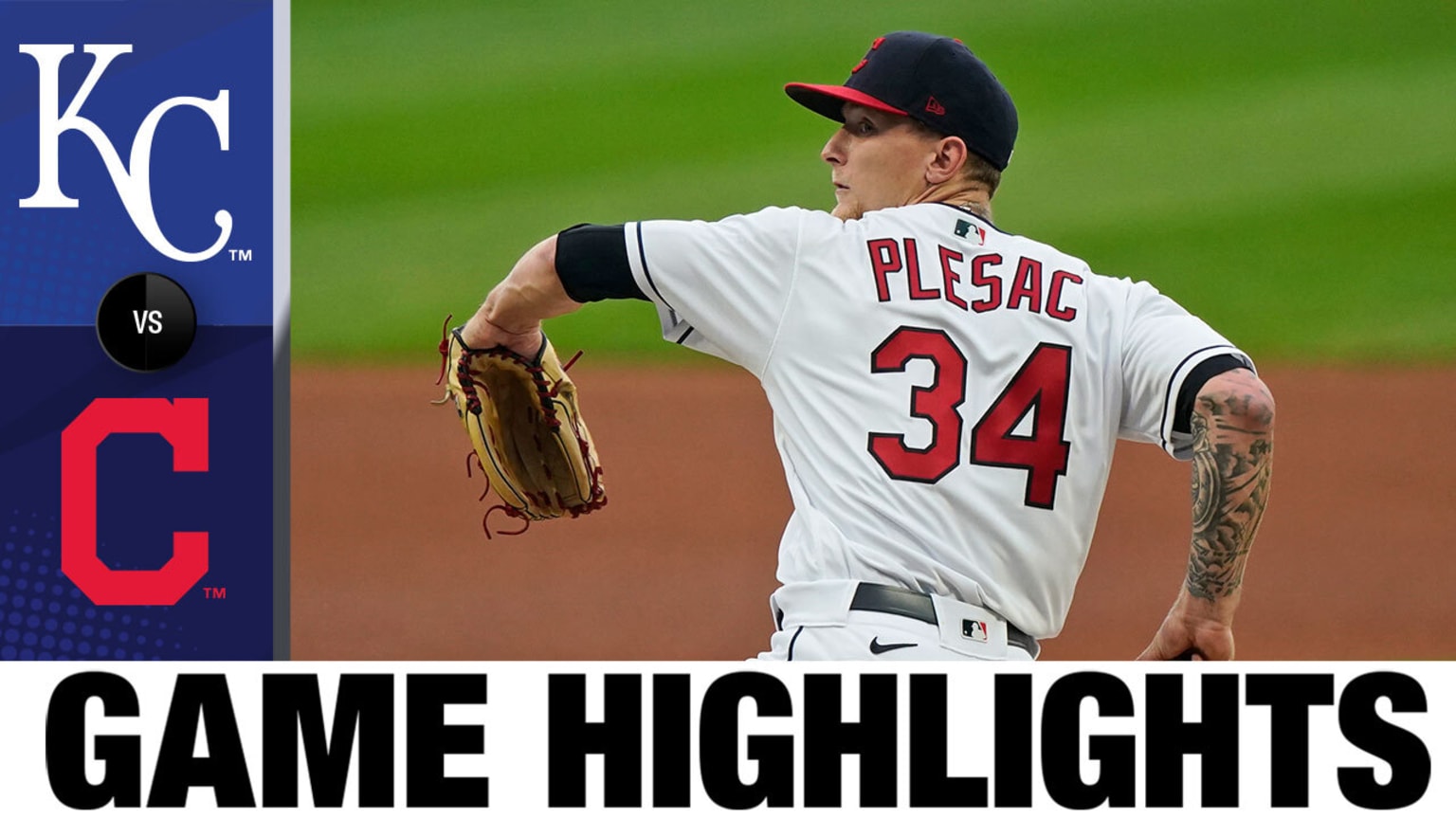 Zach Plesac leads Indians to 5-2 win | 9/7/20 | 09/07/2020 | Kansas City Royals