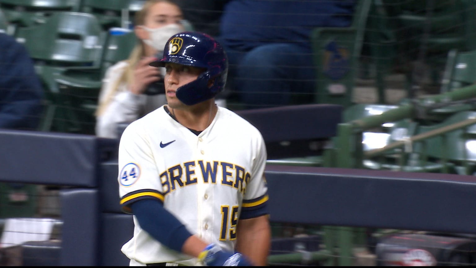 Tyrone Taylor's RBI groundout | 04/27/2021 | Atlanta Braves
