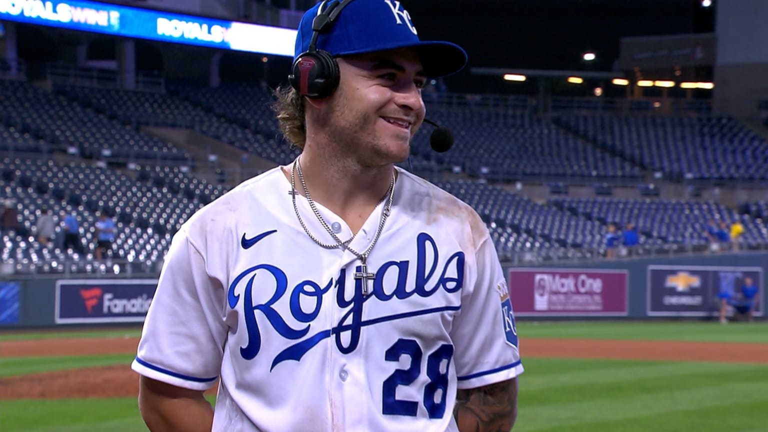 Kyle Isbel on his first home run, Royals' 10-7 win | 09/14/2021 ...