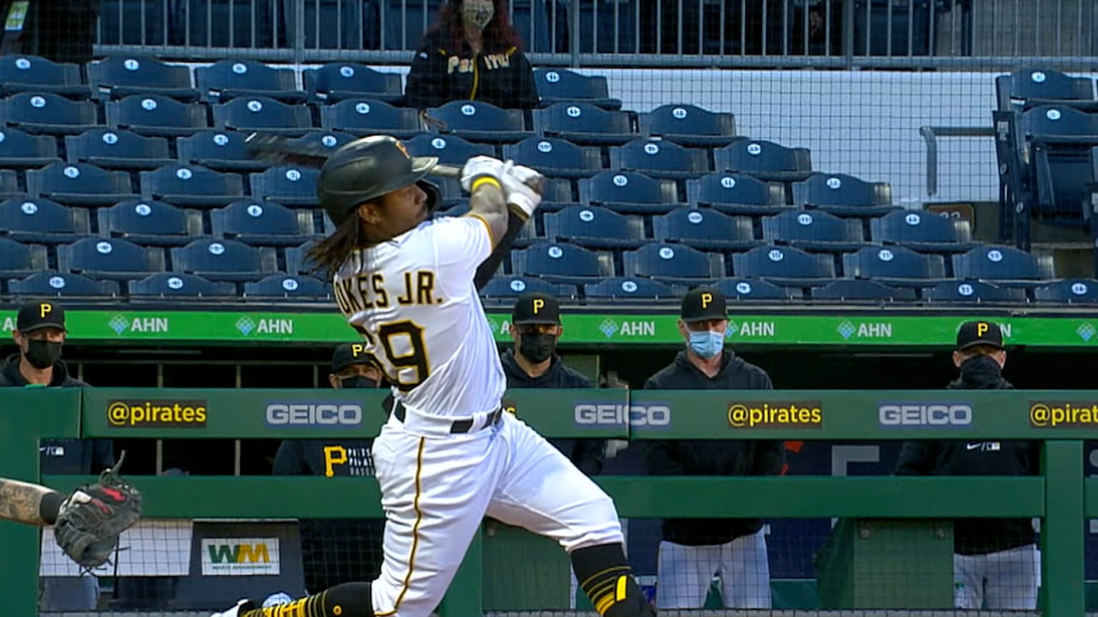 Troy Stokes Jr. brings in Kevin Newman on 1st MLB hit | 05/11/2021 ...