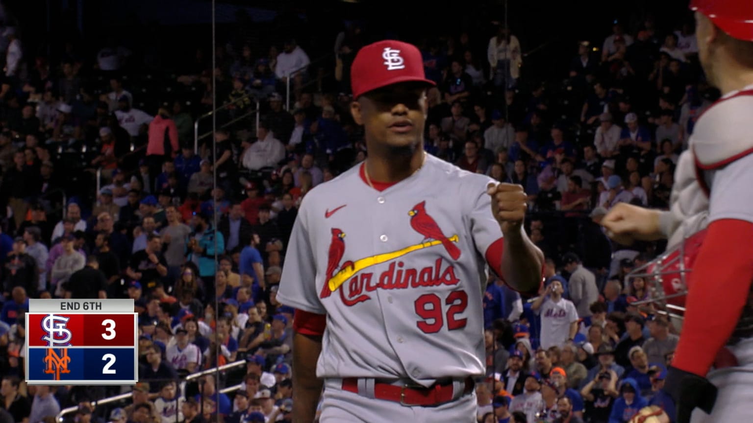 Génesis Cabrera ends the 6th inning with bases loaded | 05/17/2022 ...