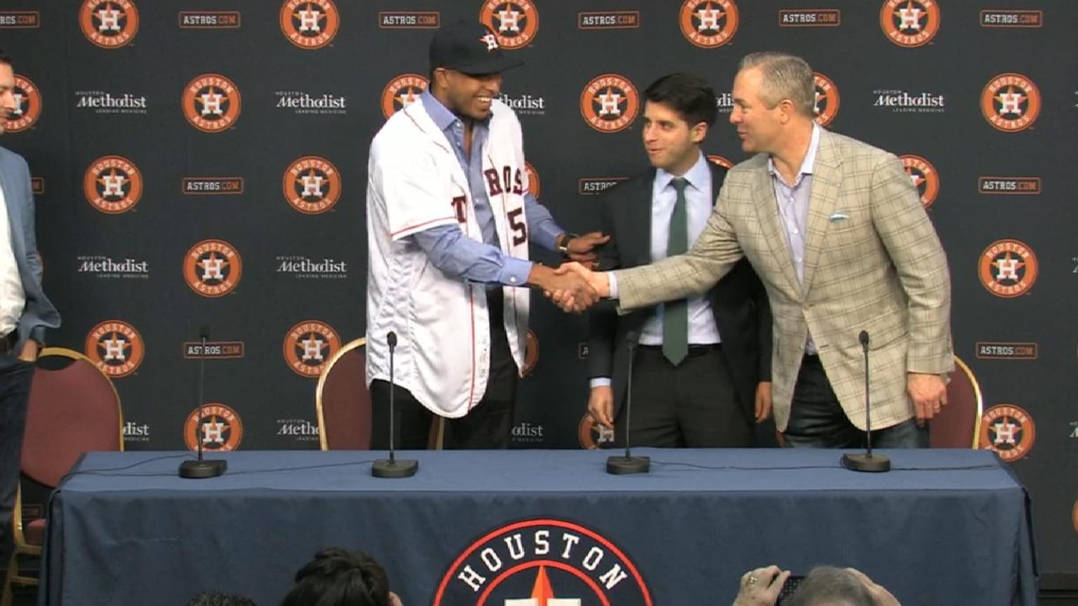 Rondon feels fortunate to join the Astros | 12/16/2017 | Houston Astros