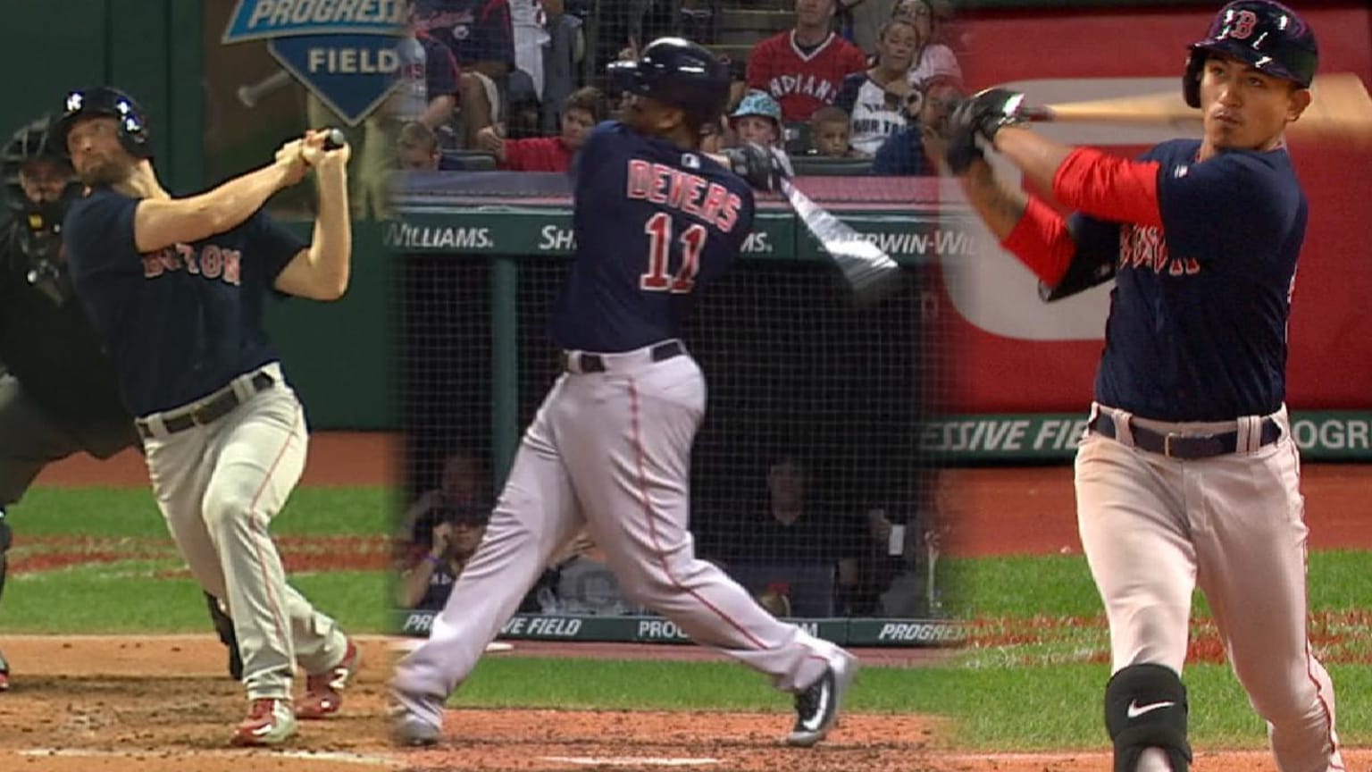 BOS@CLE: Travis, Devers and Lin lift Sox to 7-5 win | 09/21/2018 ...