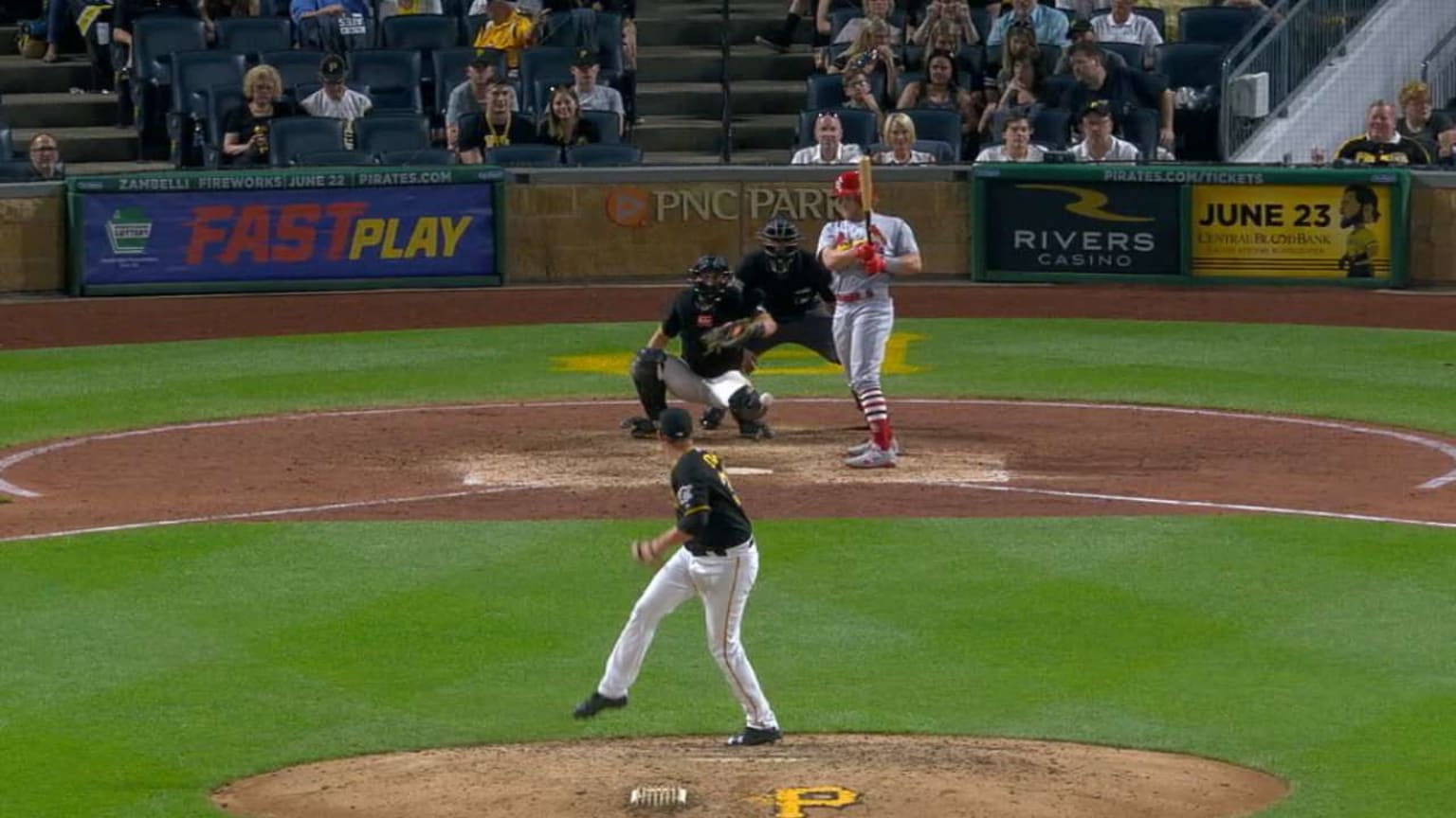 STL@PIT: Crick fools Bader with a quick pitch | 05/25/2018 | Pittsburgh ...