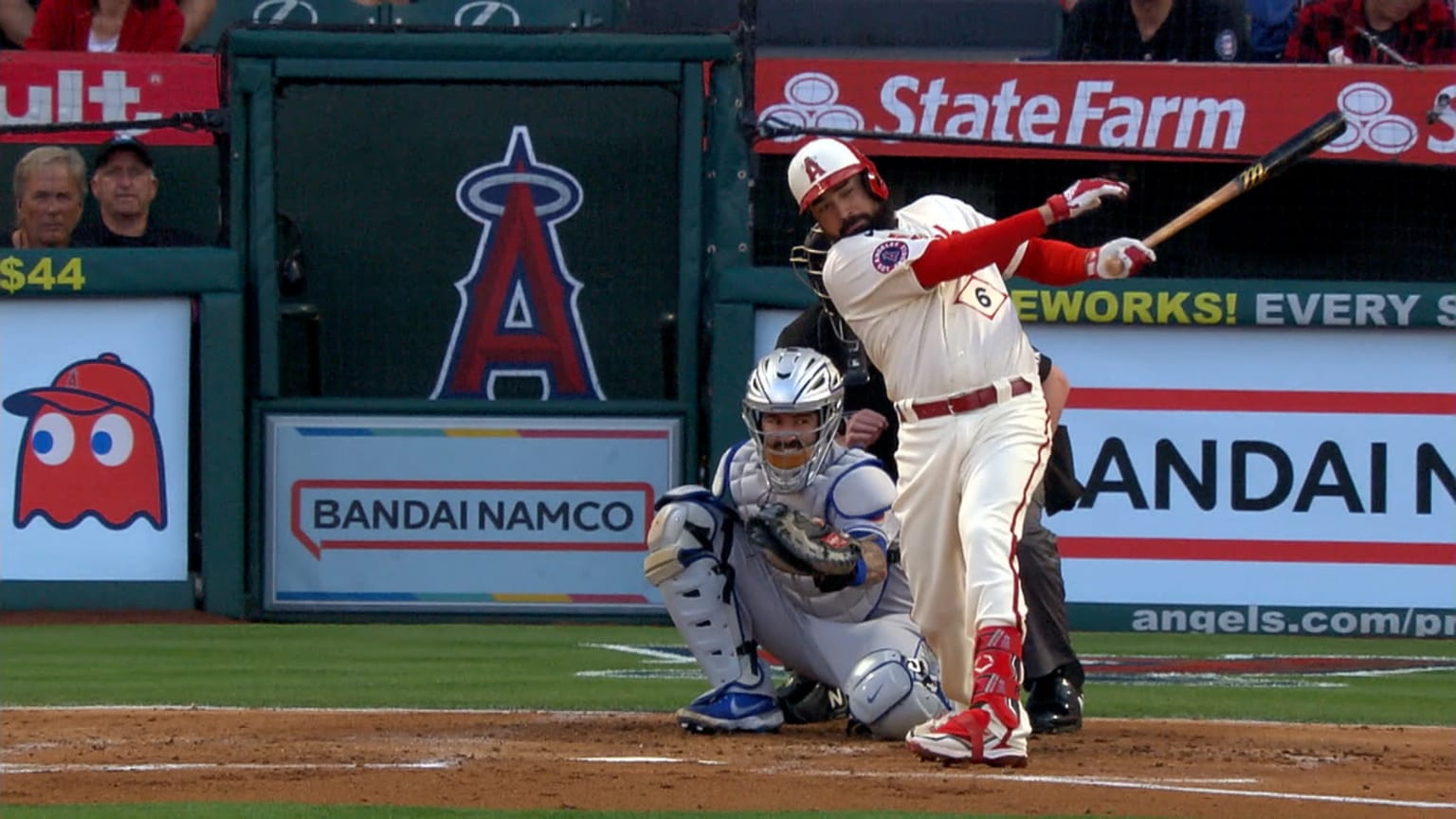 Anthony Rendon hits a double to bring in Ohtani | 06/11/2022 | Los ...
