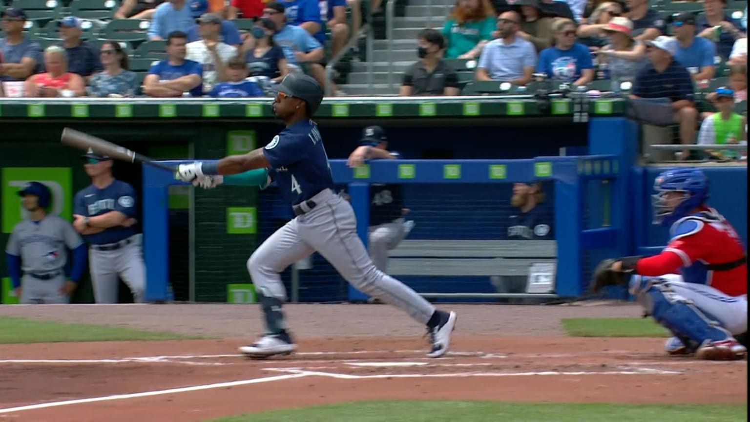 Shed Long Jr. crushes a two-run home run in the 3rd | 07/01/2021 ...