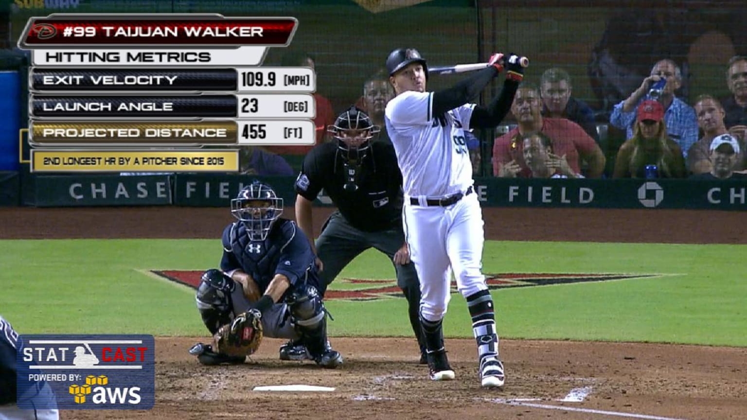 Statcast: Walker's first MLB HR | 07/25/2017 | MLB.com