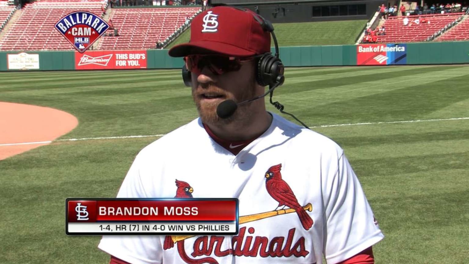Moss on Cards' win over the Phillies | 05/05/2016 | MLB.com