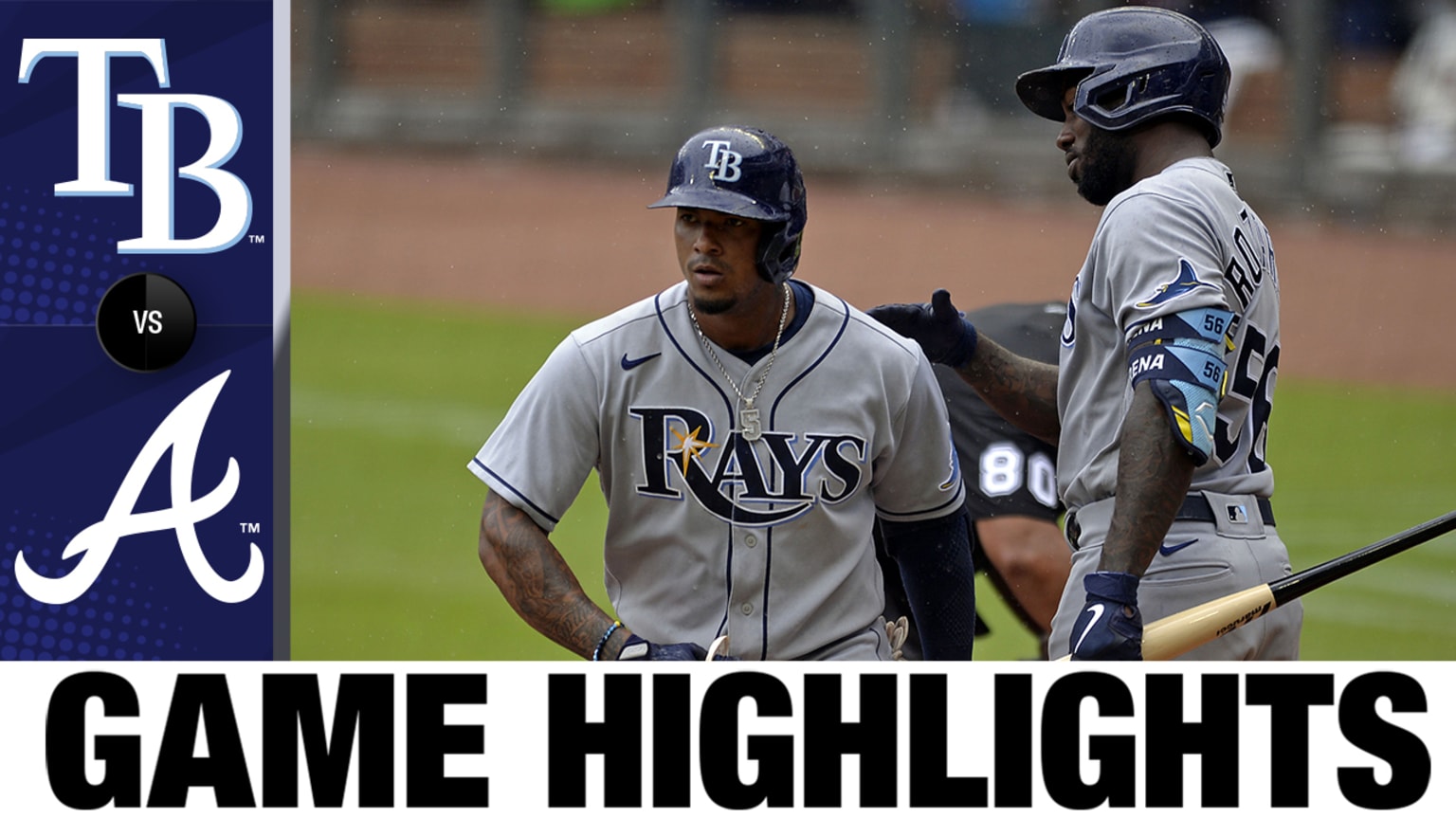 Rays score four in the 7th in win over Braves | 07/18/2021 | Tampa Bay Rays