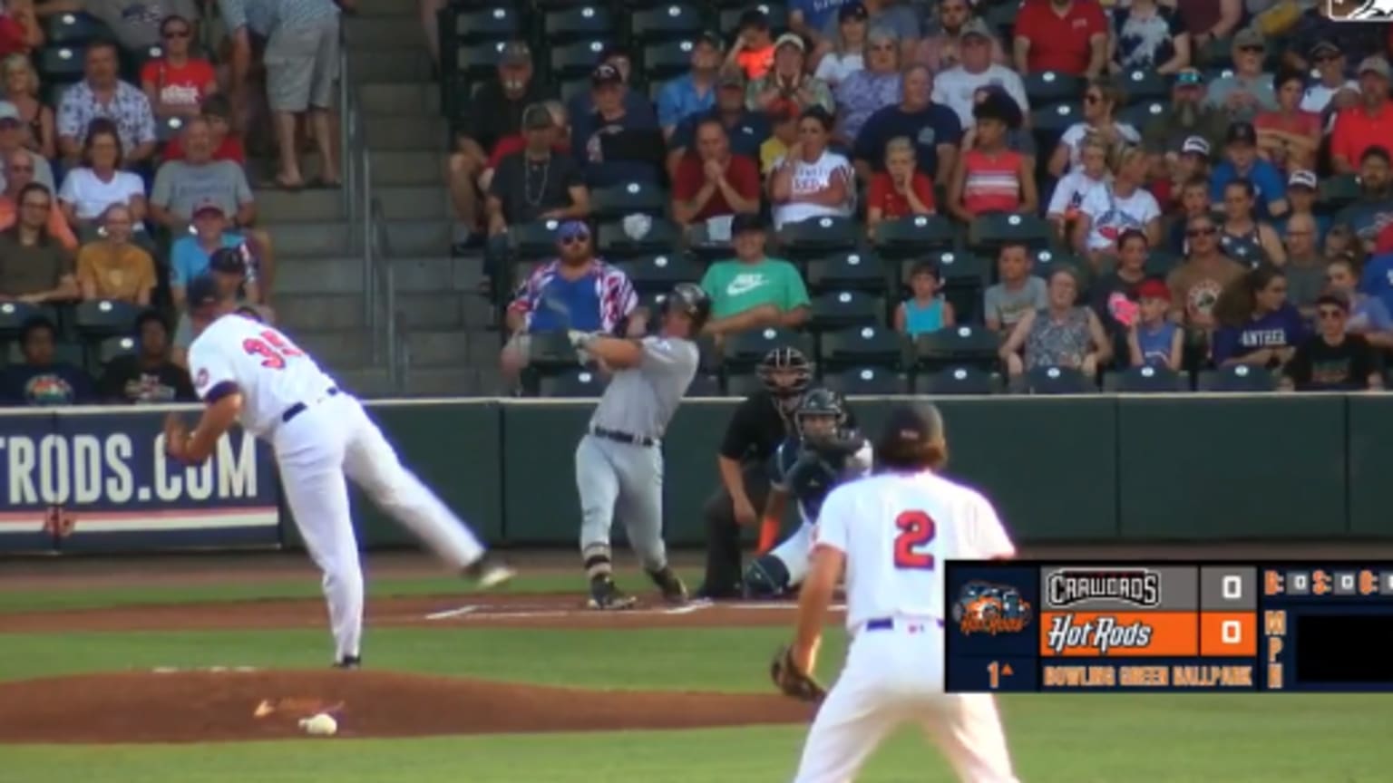 Aaron Zavala goes deep twice for the Crawdads | 07/05/2022 | Texas Rangers