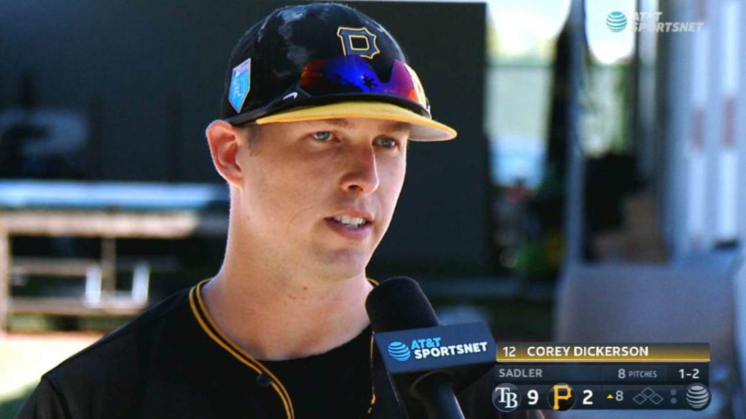 TB@PIT: Dickerson discusses facing his former team | 03/14/2018 | MLB.com