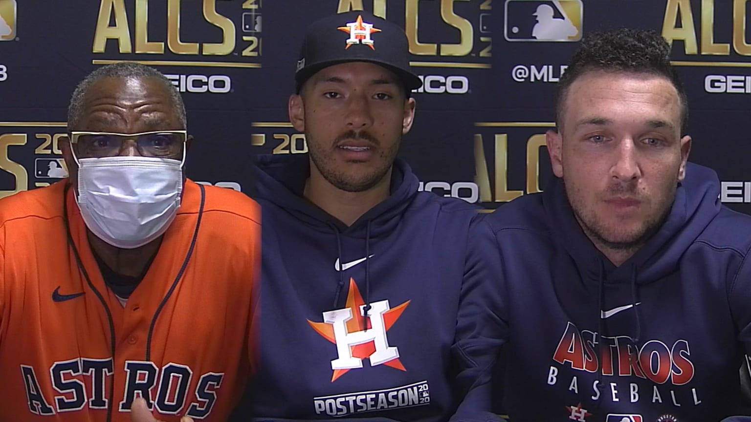 Astros reflect on 2020 season following Game 7 loss | 10/17/2020 ...