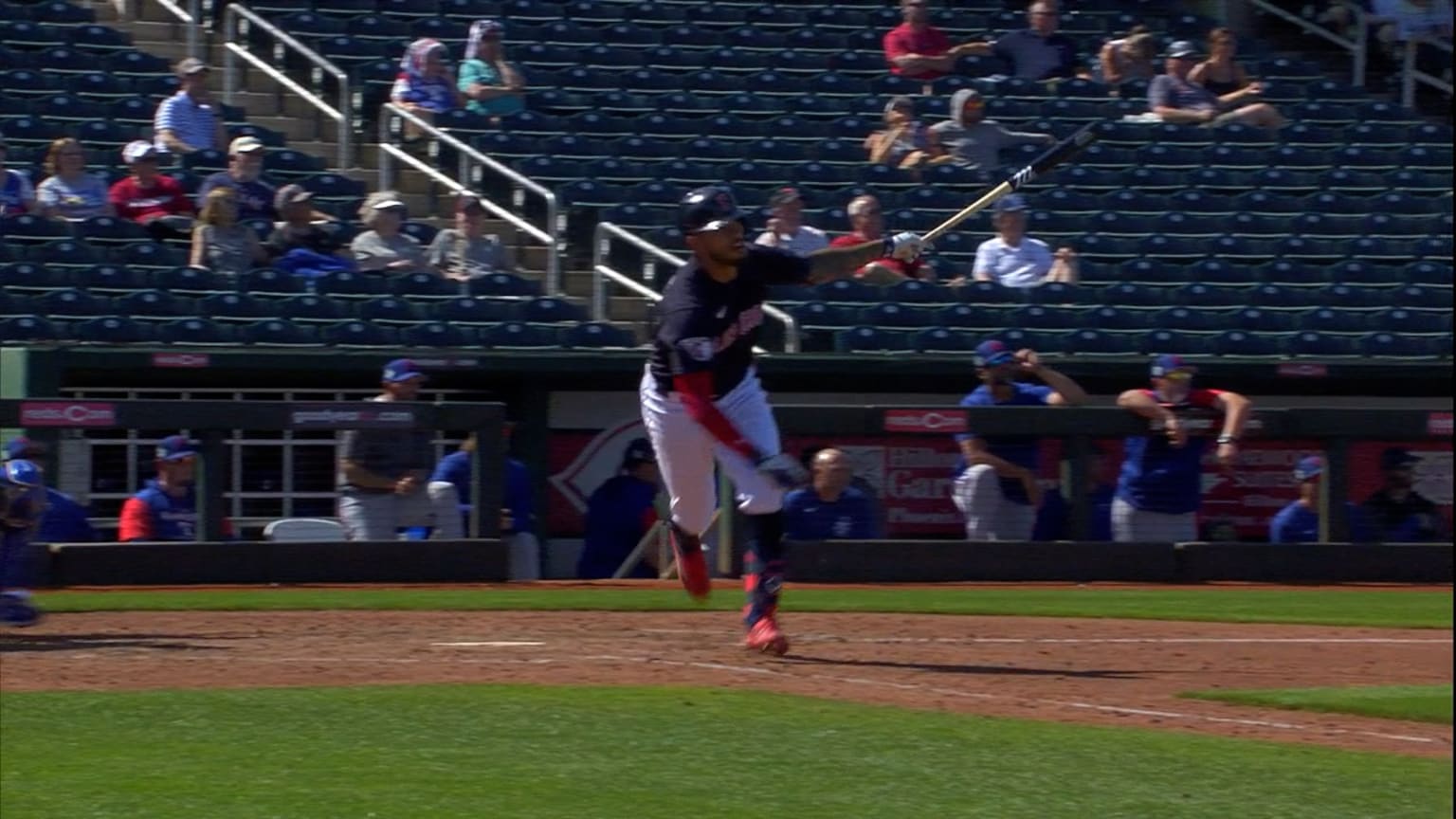 Gabriel Arias drives an RBI double to right field | 03/21/2022 ...