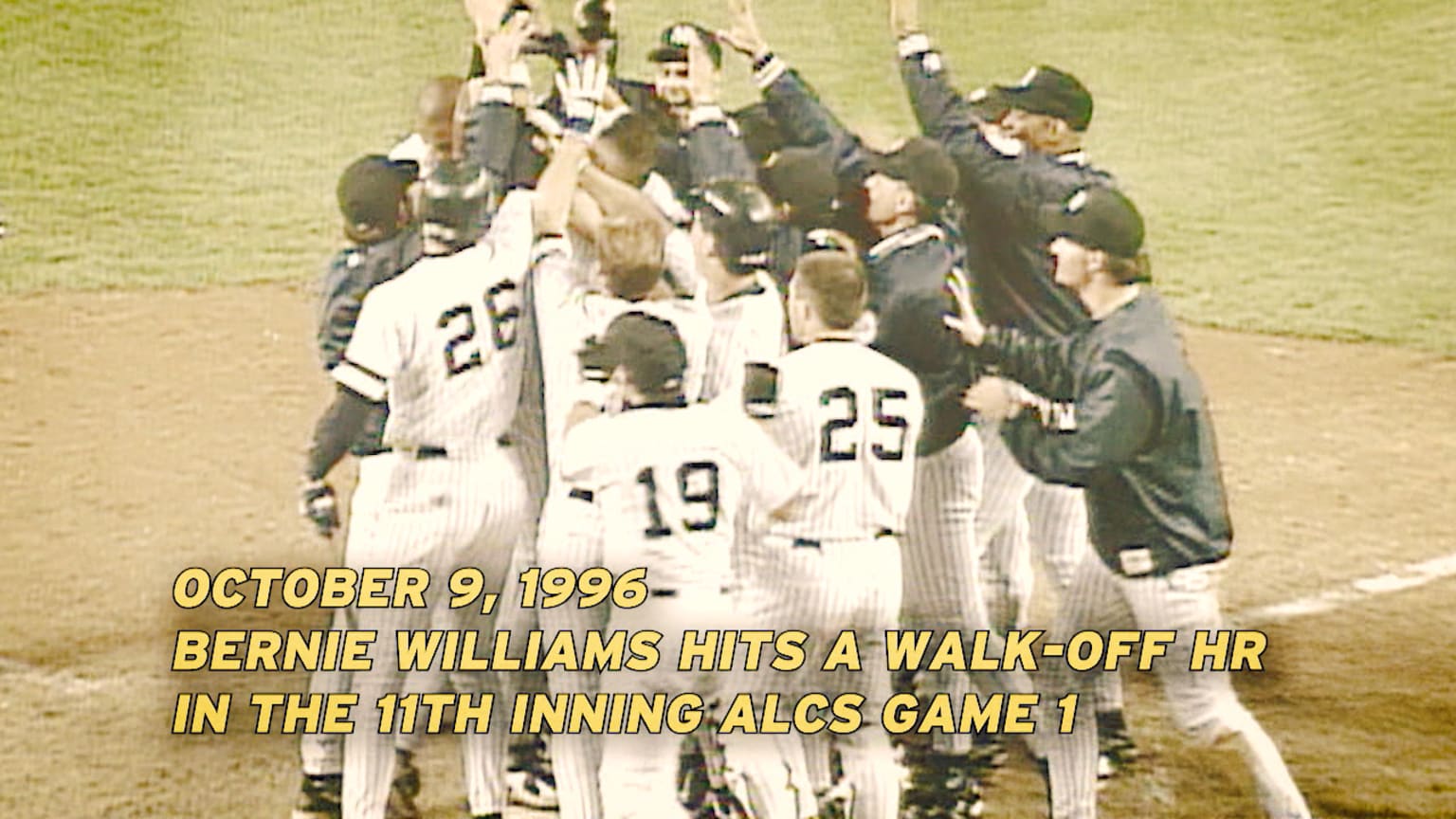 Hispanic Heritage Month remembers Bernie's walk-off | 10/08/2019 ...