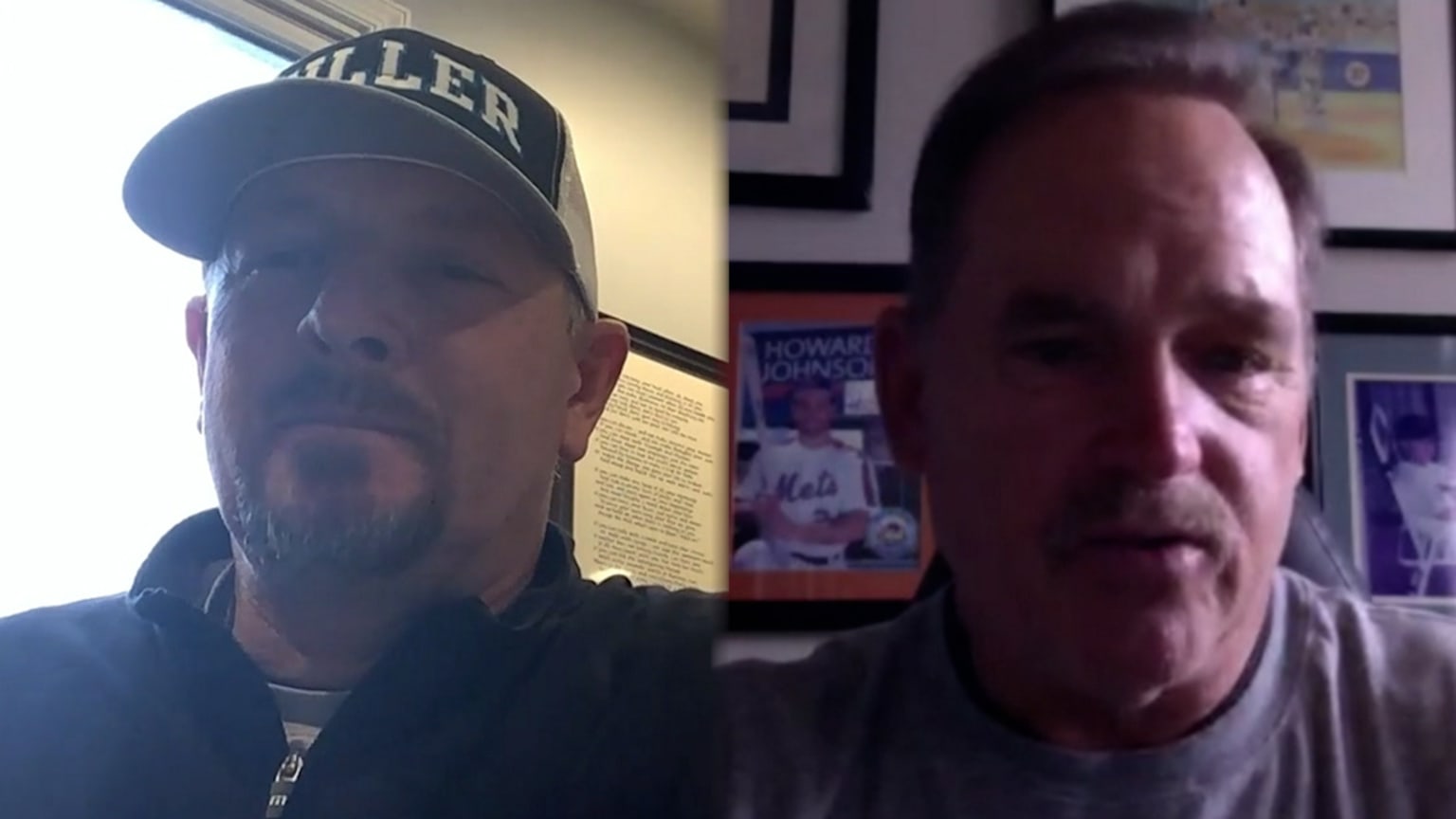 Billy Wagner, Howard Johnson on Old Timers' Day | 02/24/2022 | New York ...