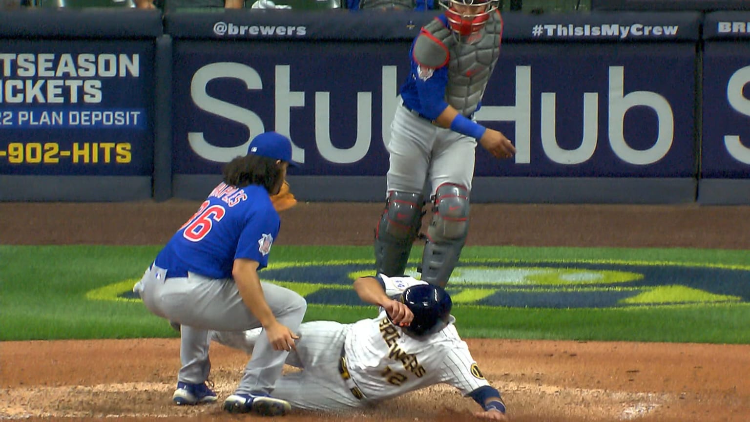 Luke Maile scores on wild pitch to add another run | 09/17/2021 ...