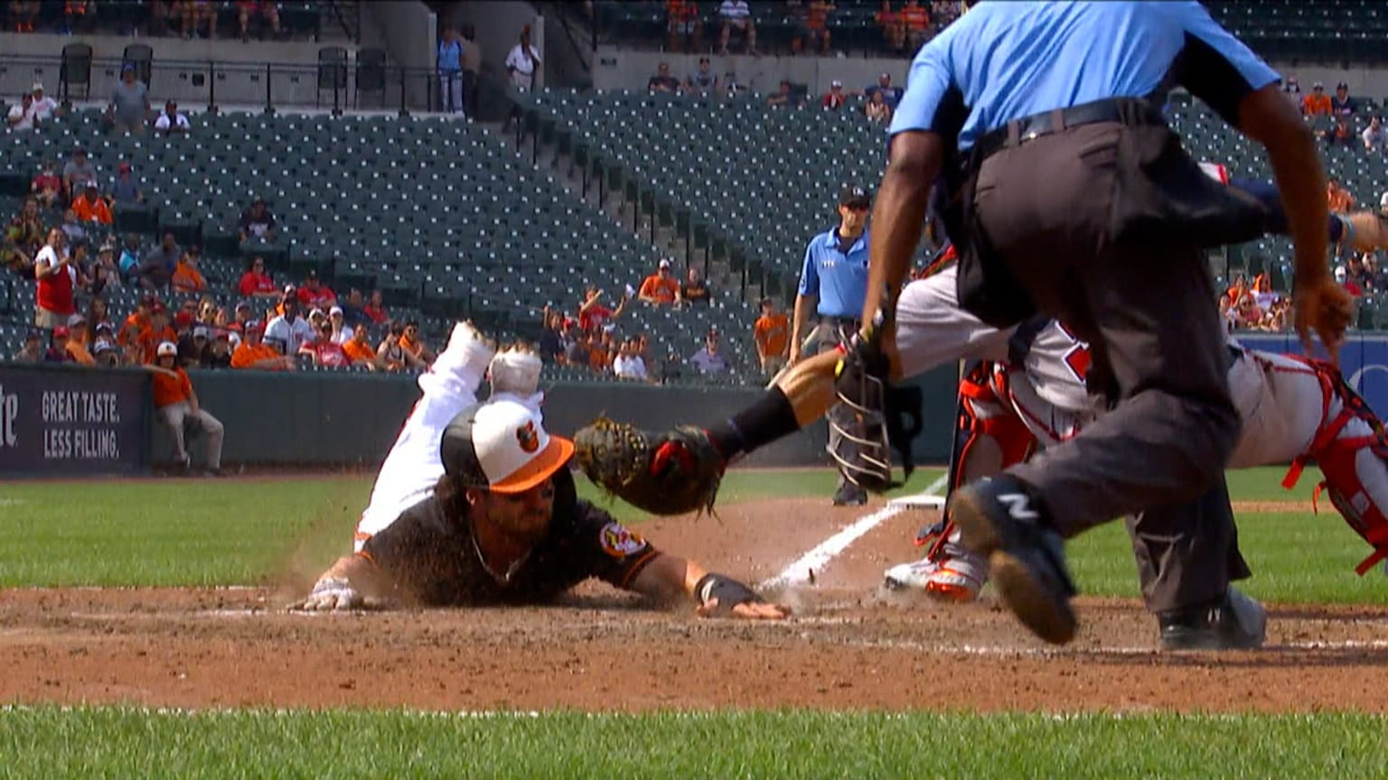 Orioles walk-off is confirmed after a review | 07/25/2021 | Baltimore ...