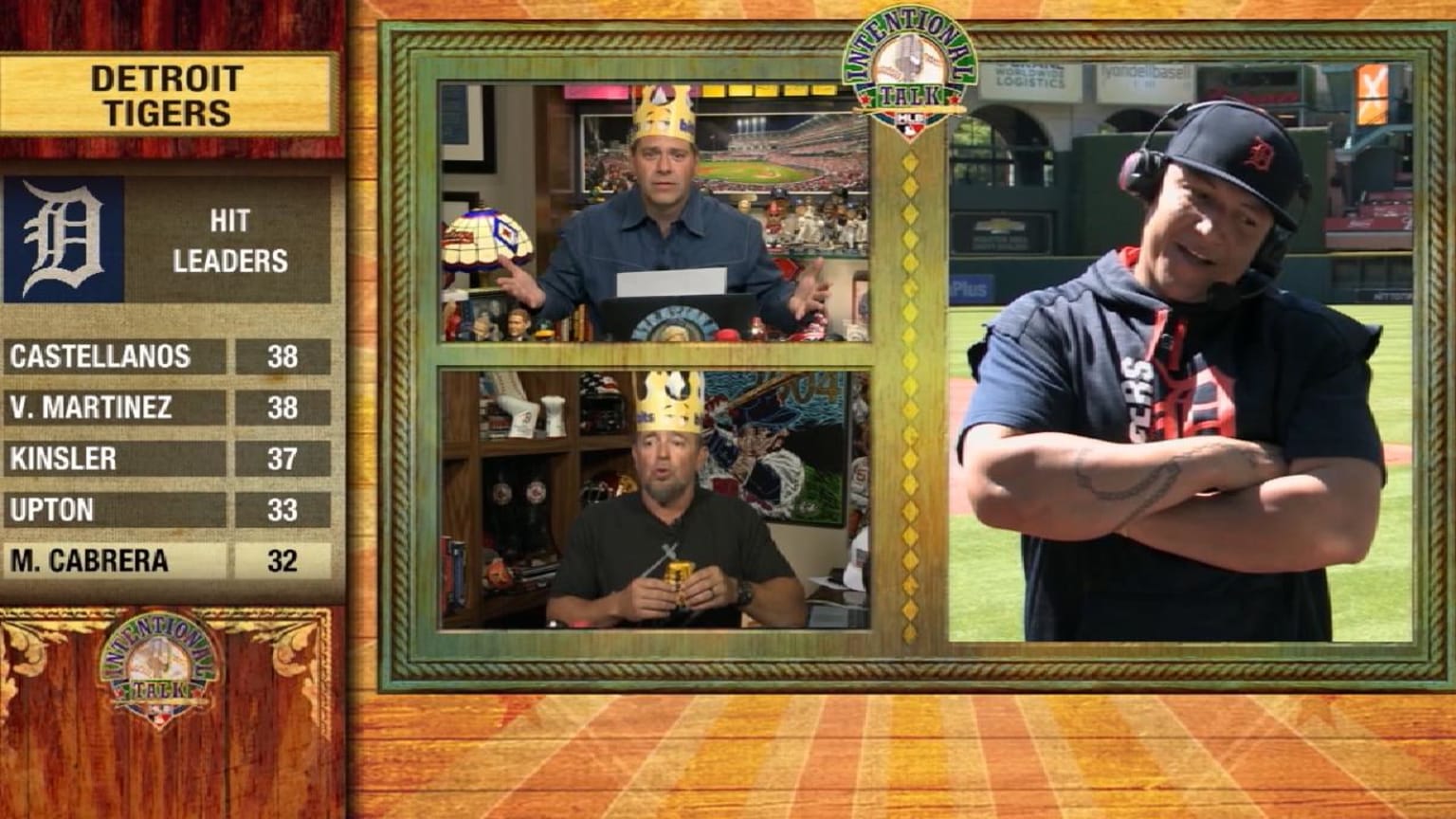 Miguel Cabrera joins Rose, Millar on Intentional Talk | 05/26/2017 ...