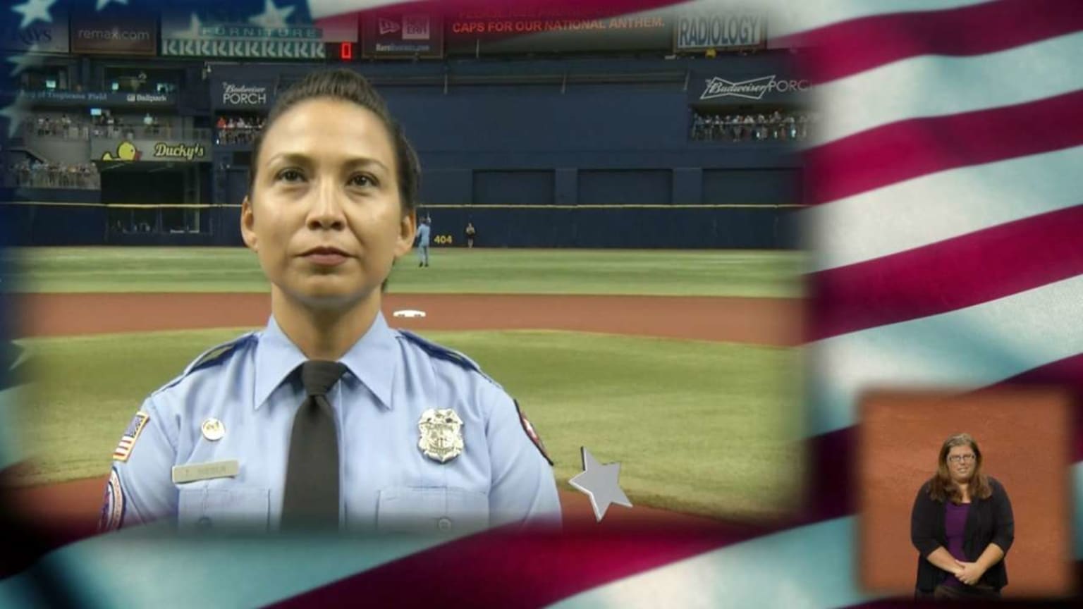 Teresa Bieber Anthem August 20, 2016 | 08/20/2016 | Tampa Bay Rays