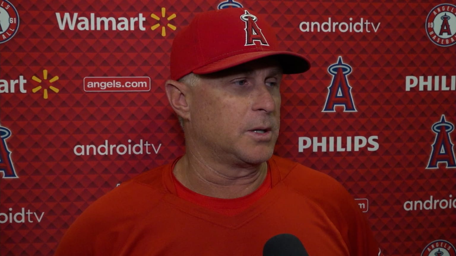 Phil Nevin on loss in Game 1 of a doubleheader | 08/06/2022 | Los ...