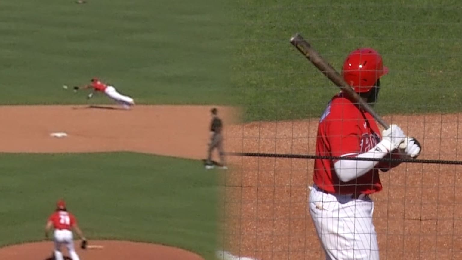 Josh Harrison makes great catch, hits a home run | 03/01/2020 ...