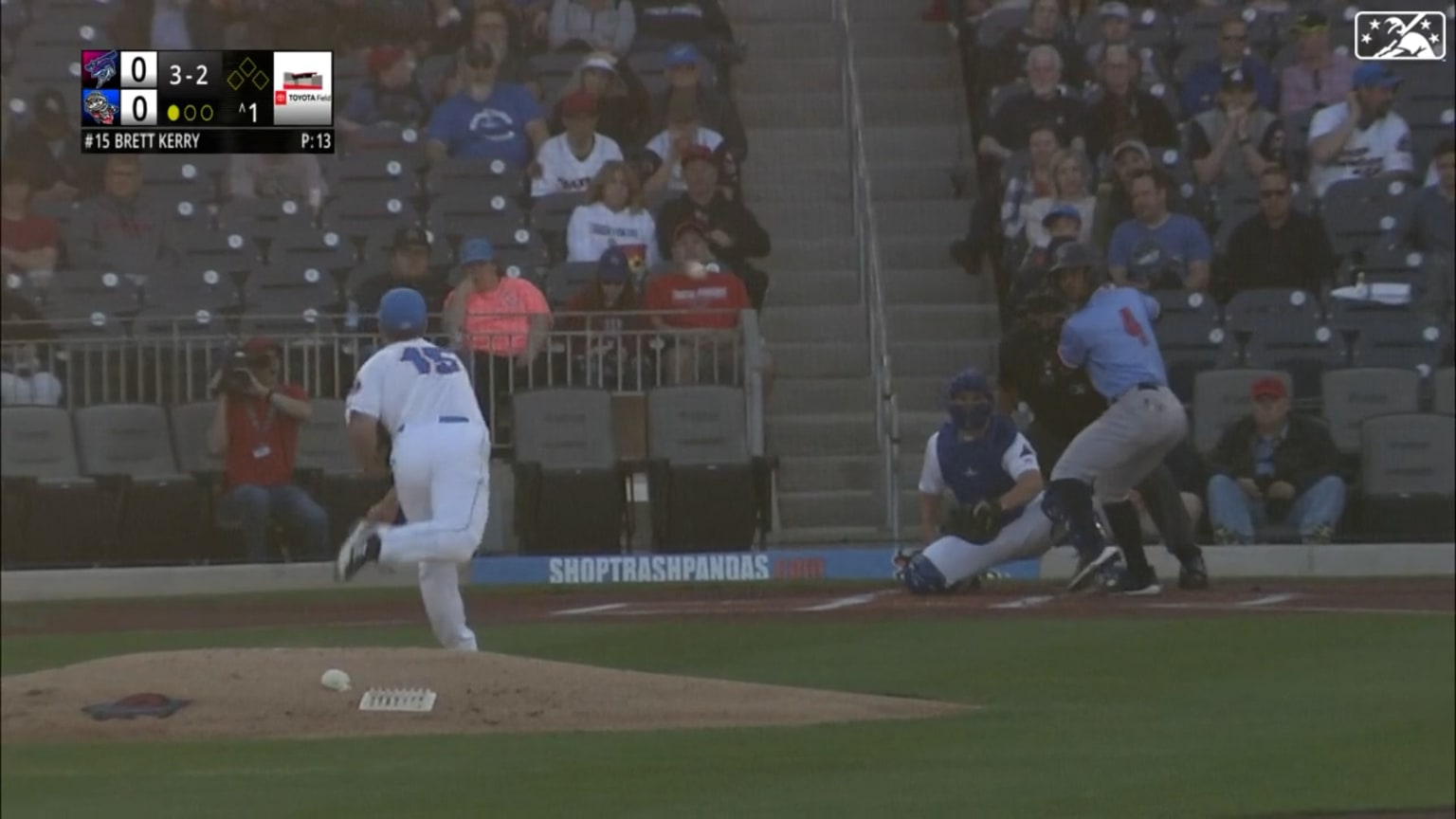 Brett Kerry fans career-high 12 for Rocket City | 04/15/2022 | Los ...