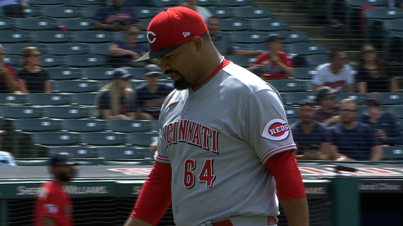 Tony Santillan induces a DP to end the 8th inning | 05/19/2022 ...