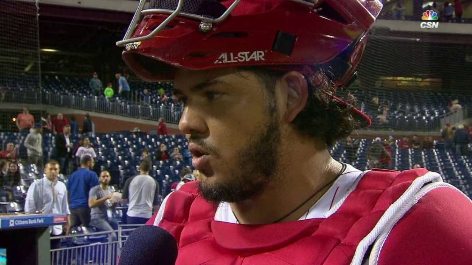 Alfaro discusses his big night | 09/29/2017 | Philadelphia Phillies