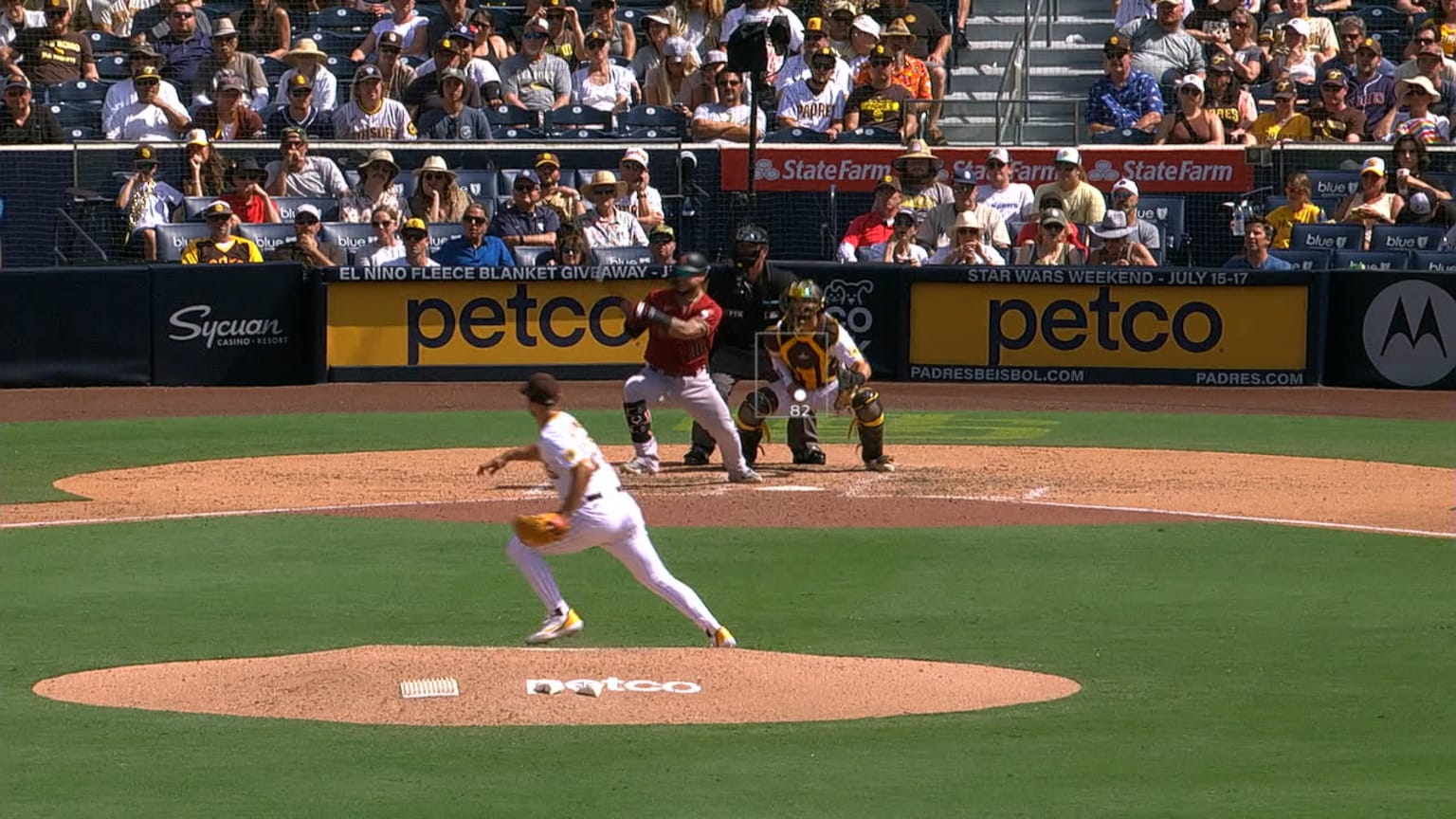 Jose Herrera hits an RBI groundout in the 6th inning | 06/22/2022 ...
