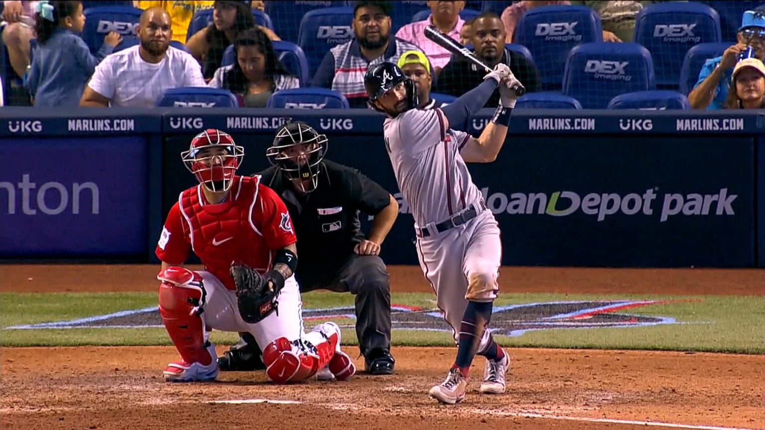 Dansby Swanson hits two home runs vs. the Marlins | 07/11/2021 ...