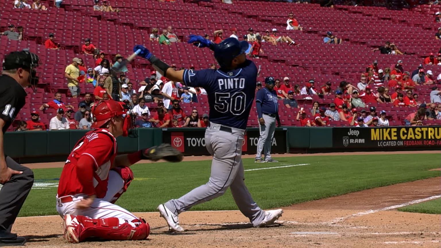 René Pinto nails a solo homer to right-center field | 07/10/2022 ...
