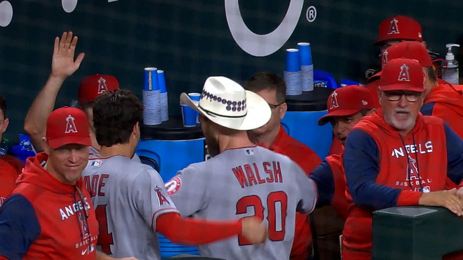 Jared Walsh hits a pair of homers vs. the Rangers | 05/18/2022 ...