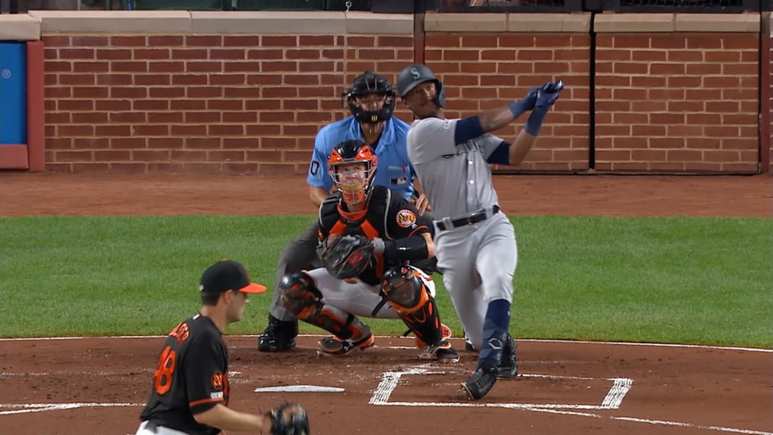 SEA@BAL: Lewis commences offense with 2-run HR | 09/20/2019 | Seattle ...