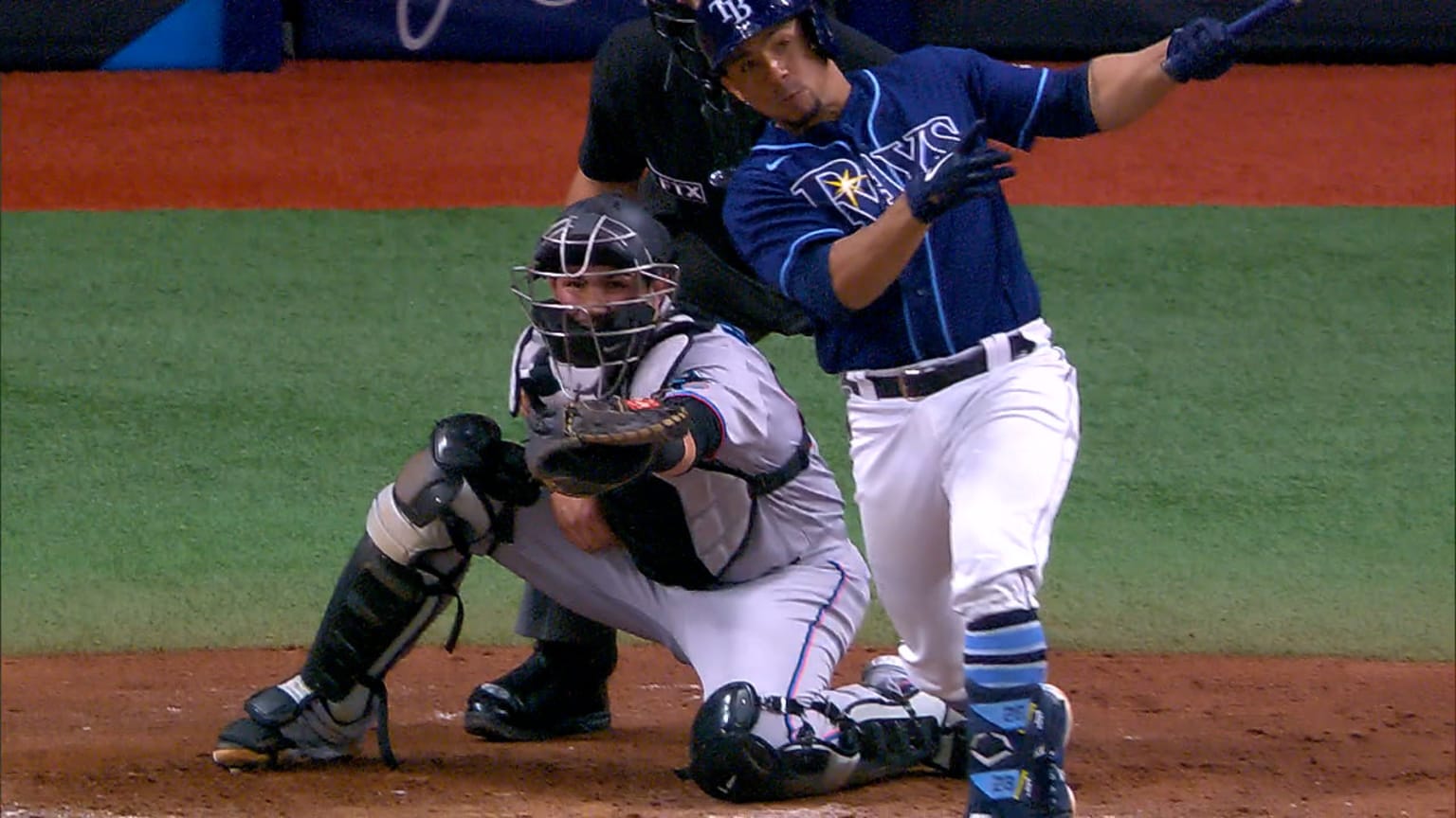Francisco Mejía lines a two-run single into center | 09/24/2021 | Tampa ...