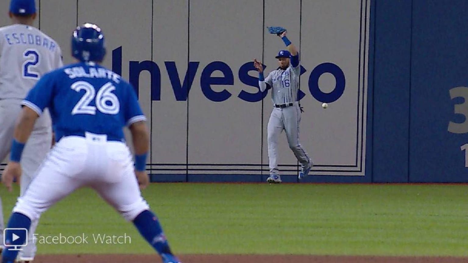 KC@TOR: Solarte scores on Orlando's fielding error | 04/18/2018 ...