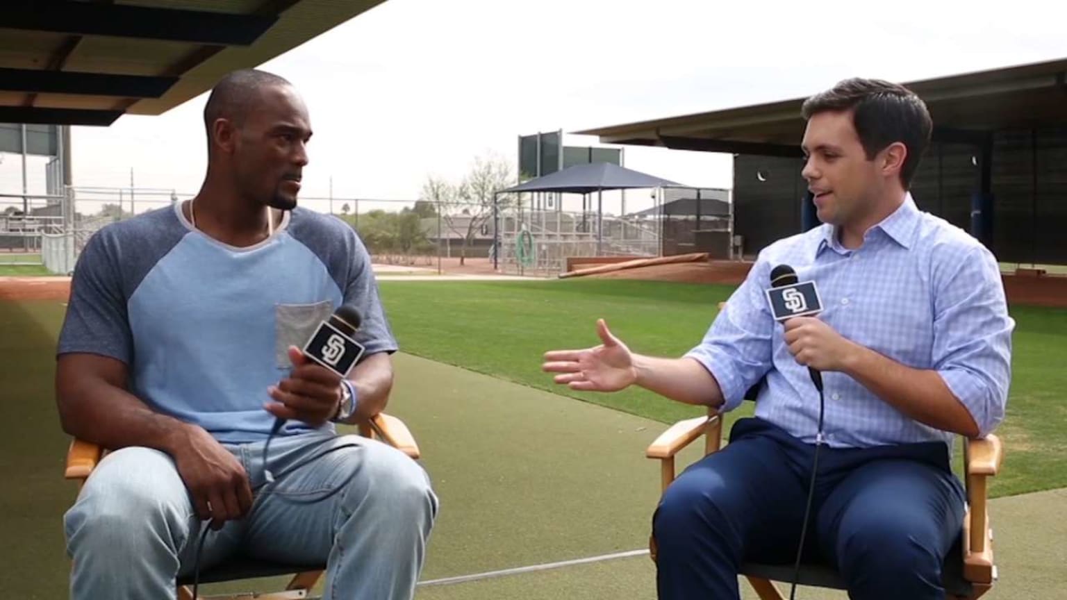 Jabari Blash on Padres Spring Training | 02/26/2016 | San Diego Padres