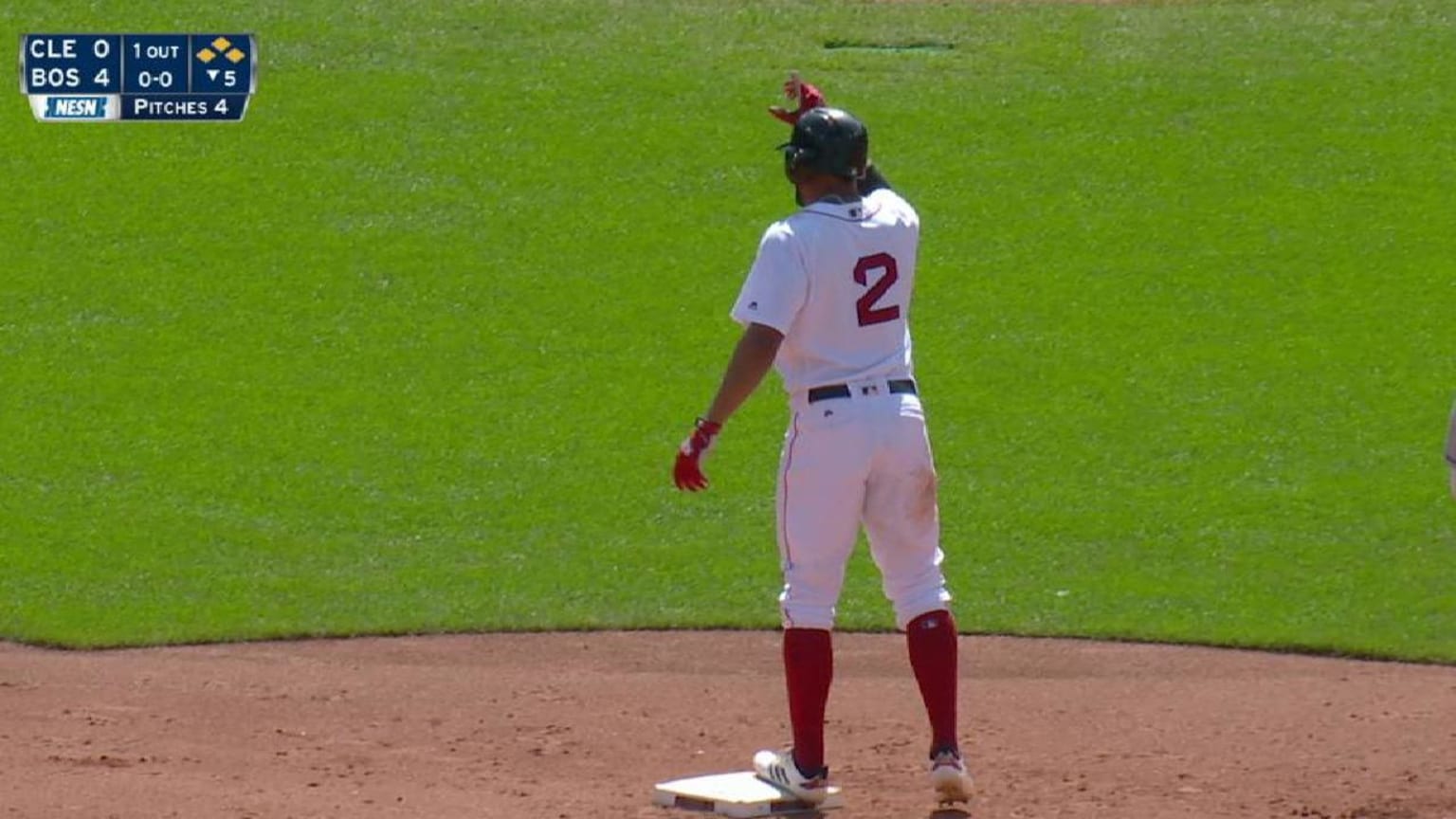 CLE@BOS: Bogaerts tacks on 2 runs on double to left | 08/23/2018 ...