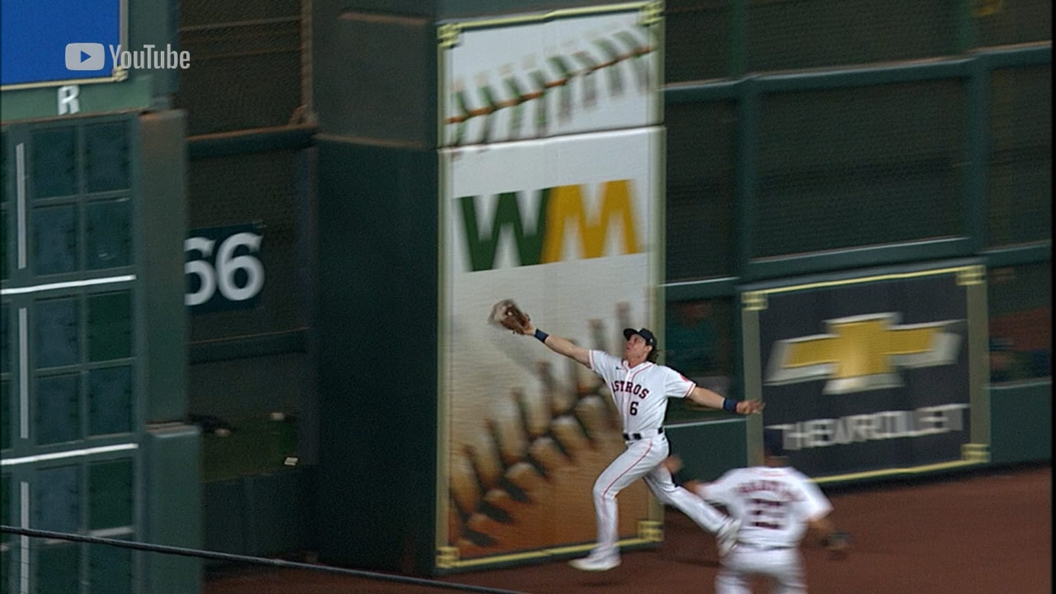 Jake Meyers' running catch | 09/08/2021 | Atlanta Braves