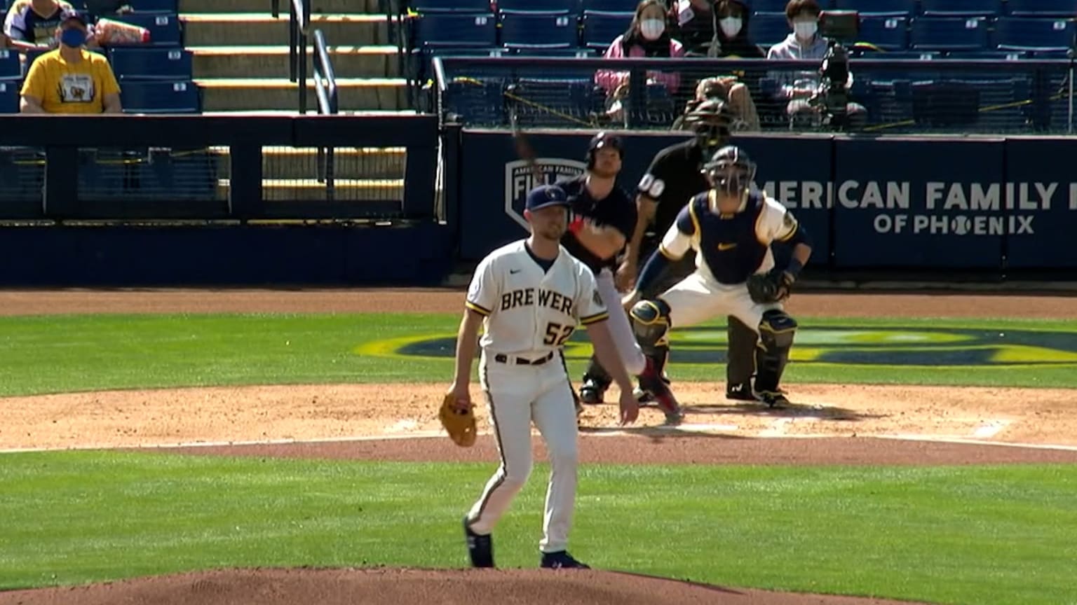 Mike Freeman's first spring homer | 03/04/2021 | Cleveland Guardians