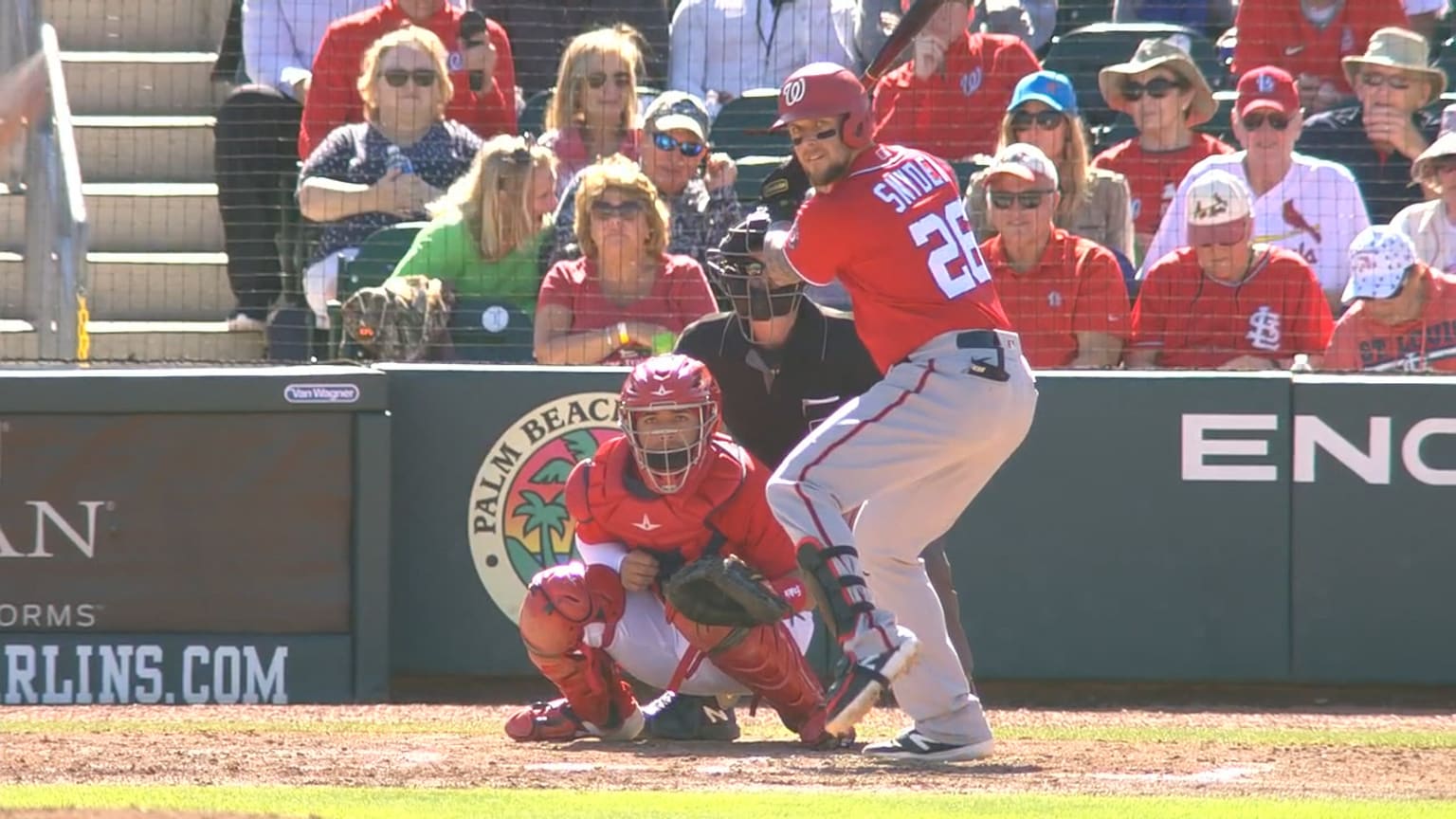 Brandon Snyder ties the game with an RBI single | 02/29/2020 | New York ...