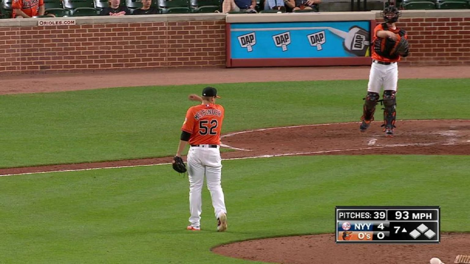 NYY@BAL: Stanton flings bat backwards after fanning | 07/09/2018 ...