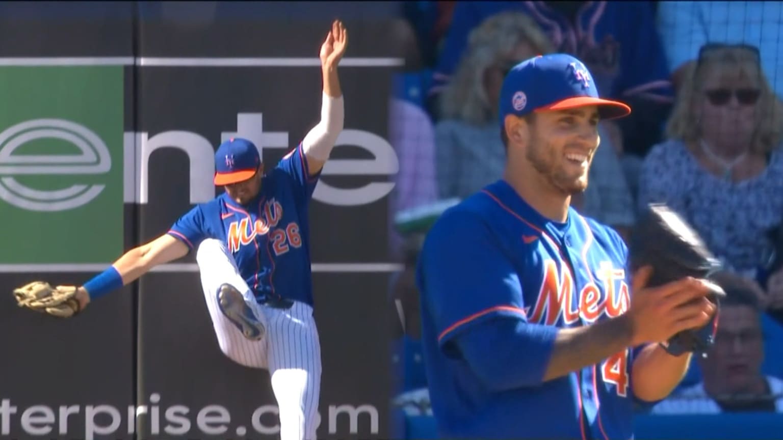 Jarrett Parker makes a leaping catch at the wall | 03/01/2020 | Chicago ...