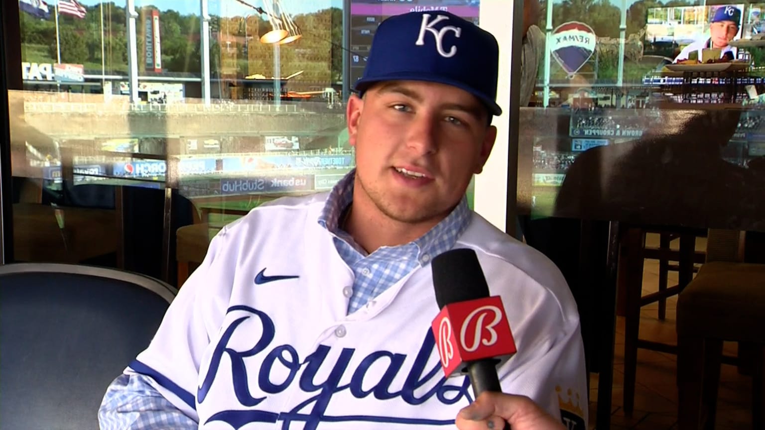 Gavin Cross talks about being drafted by the Royals | 07/23/2022 ...