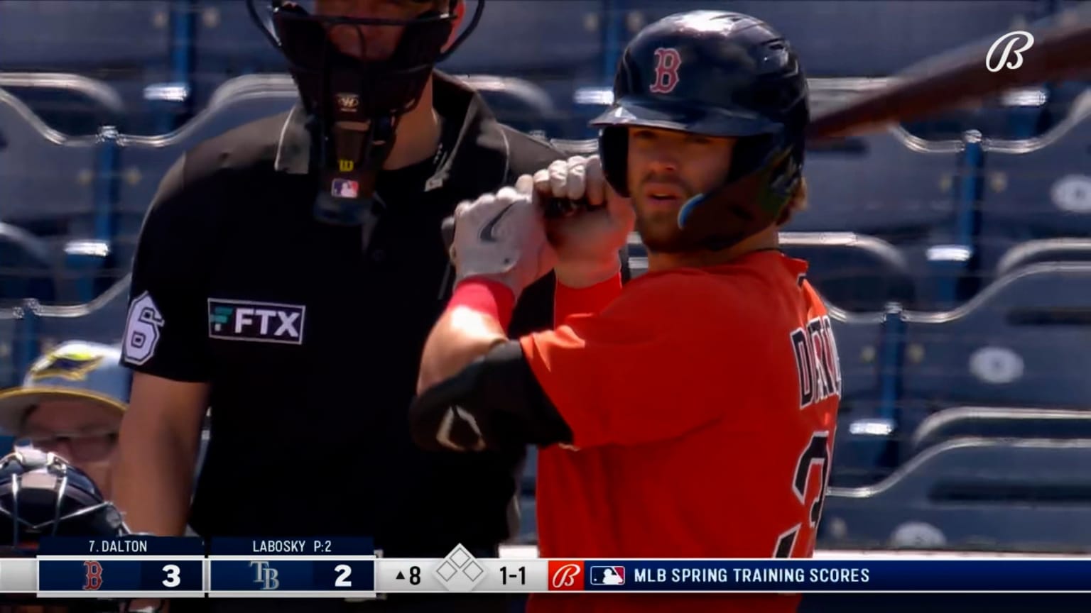 Wil Dalton crushes a solo home run to left field | 03/22/2022 | Boston ...