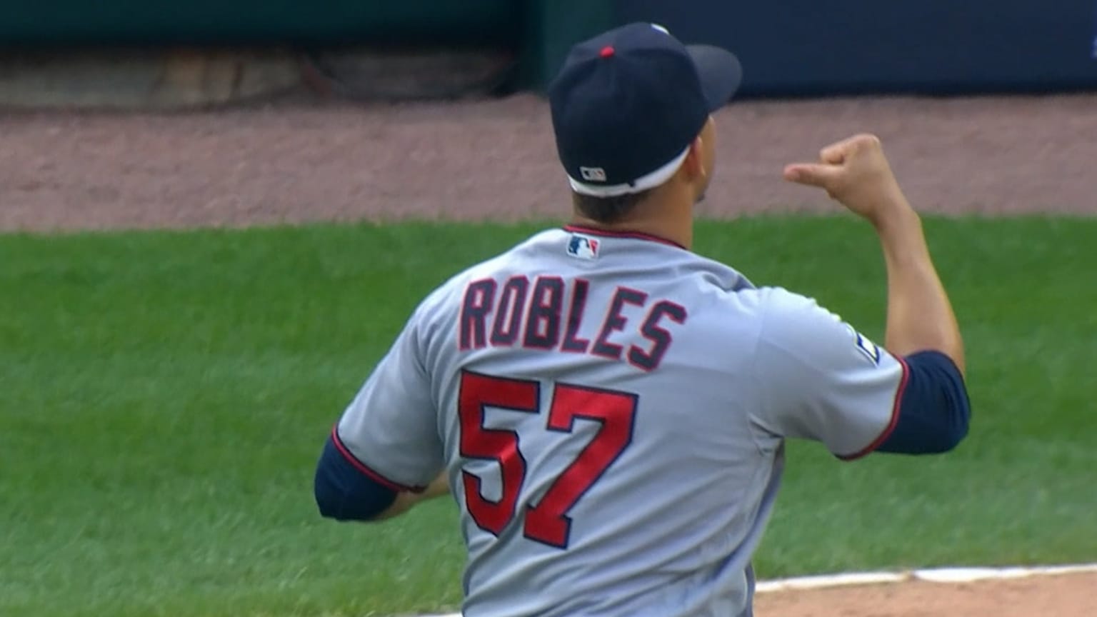 Hansel Robles gets final out to take Game 1 of DH | 07/19/2021 ...