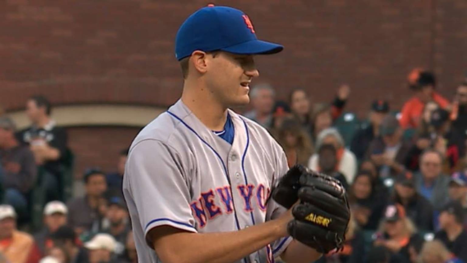 NYM@SF: Lugo holds Giants to three over 6 2/3 frames | 08/19/2016 | MLB.com