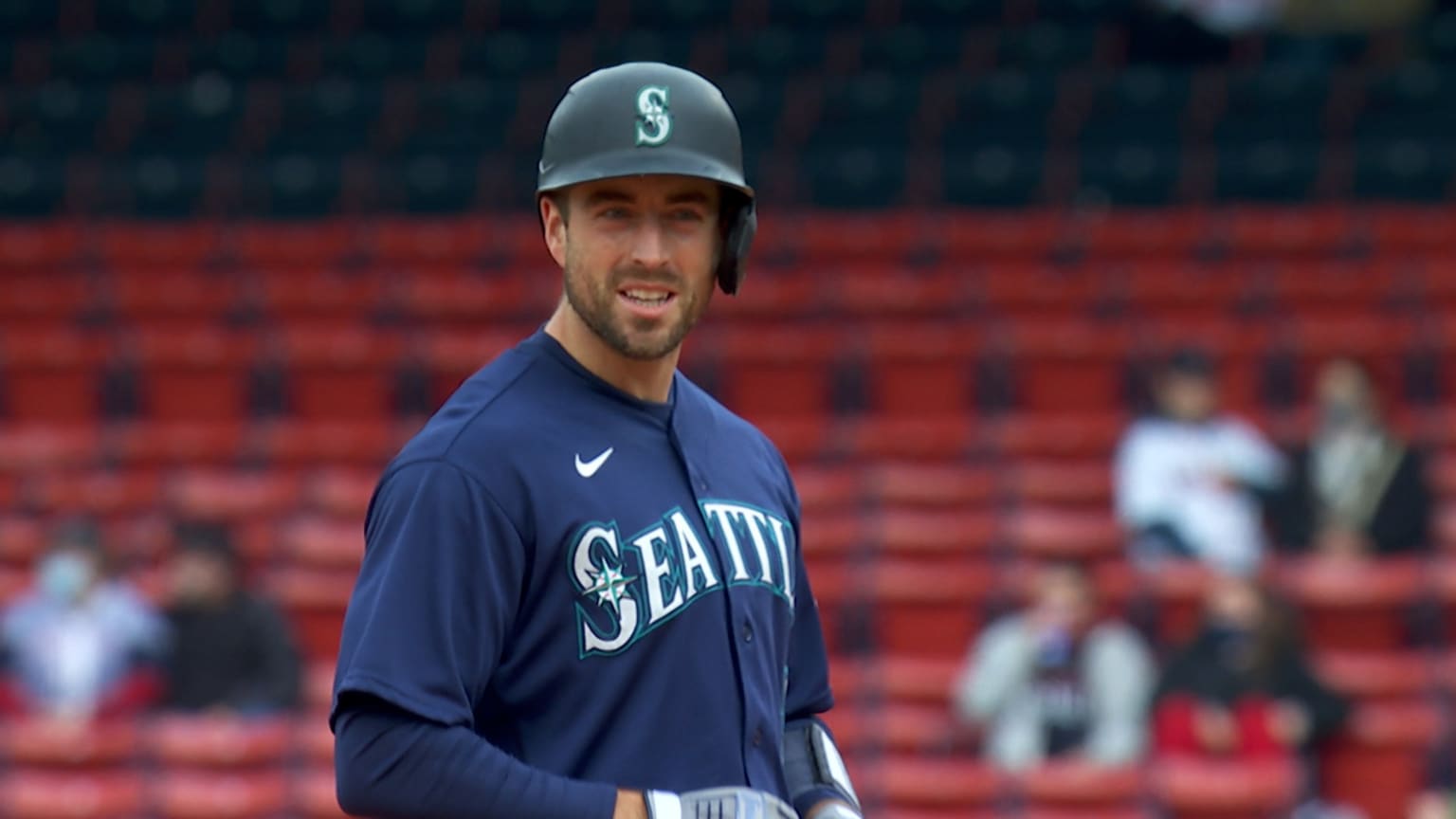 Tom Murphy sends an RBI double into the corner | 04/25/2021 | Seattle ...