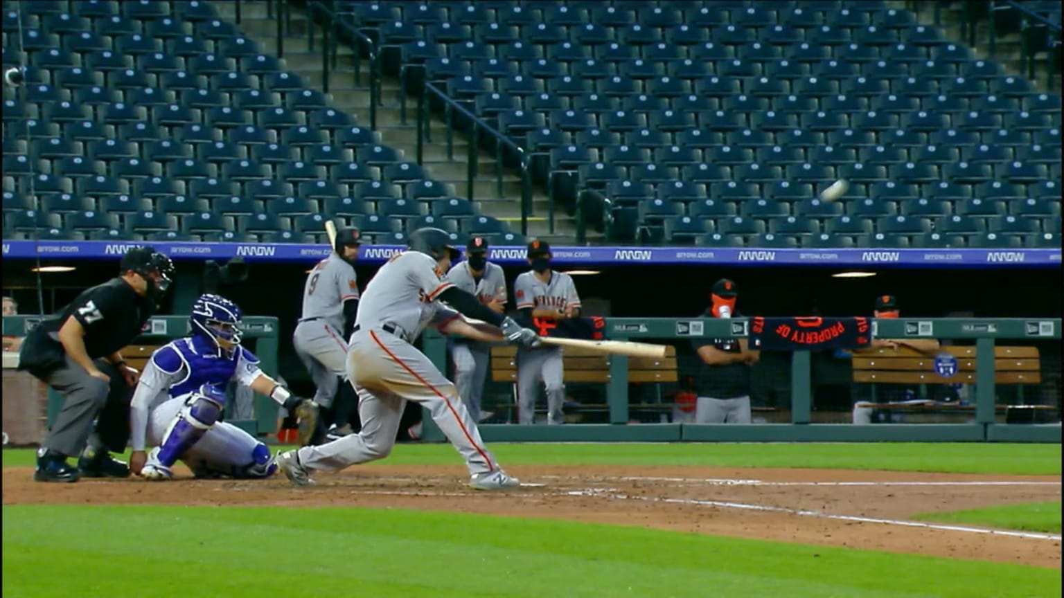 Alex Dickerson hammers a solo homer to right | 08/03/2020 | San ...