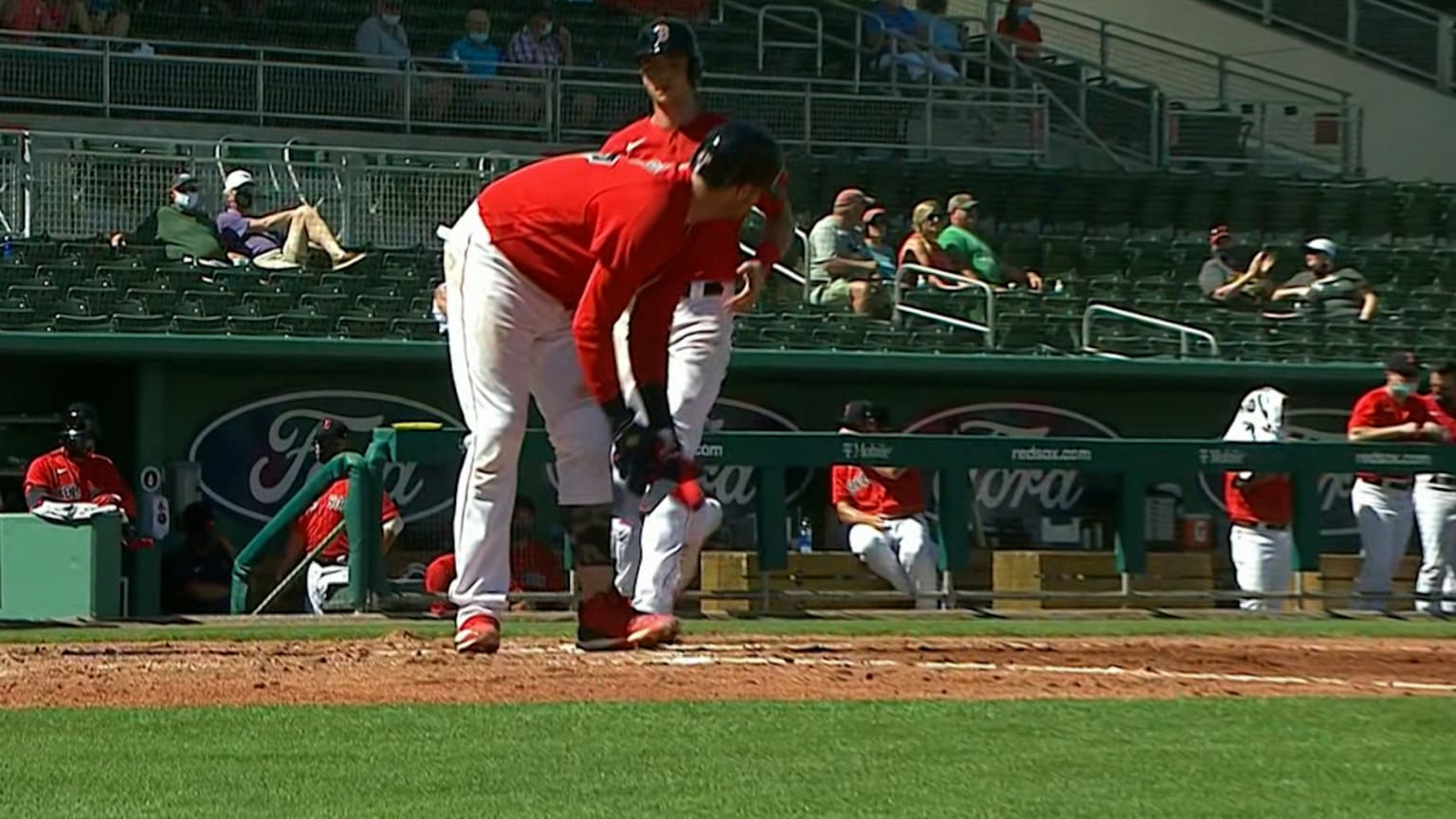 Jett Bandy works a bases-loaded walk in the 2nd | 03/01/2021 ...